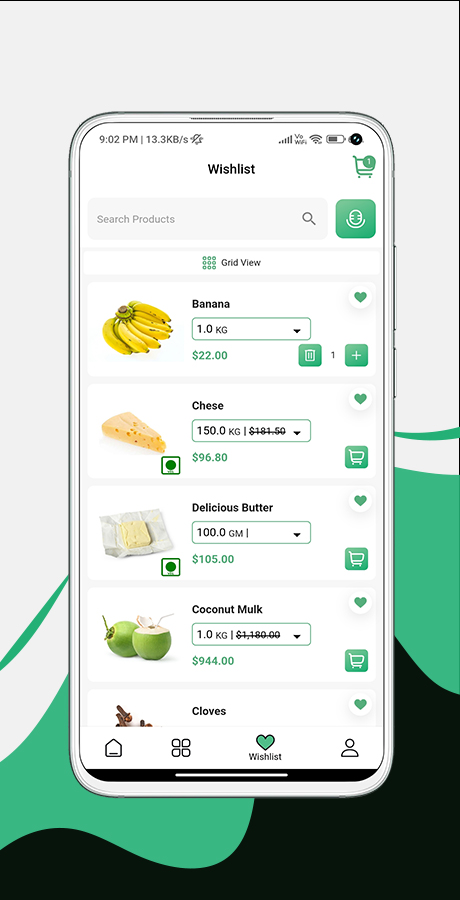 eGrocer - Online Multi Vendor Grocery Store, eCommerce Marketplace Flutter Full App with Admin ...